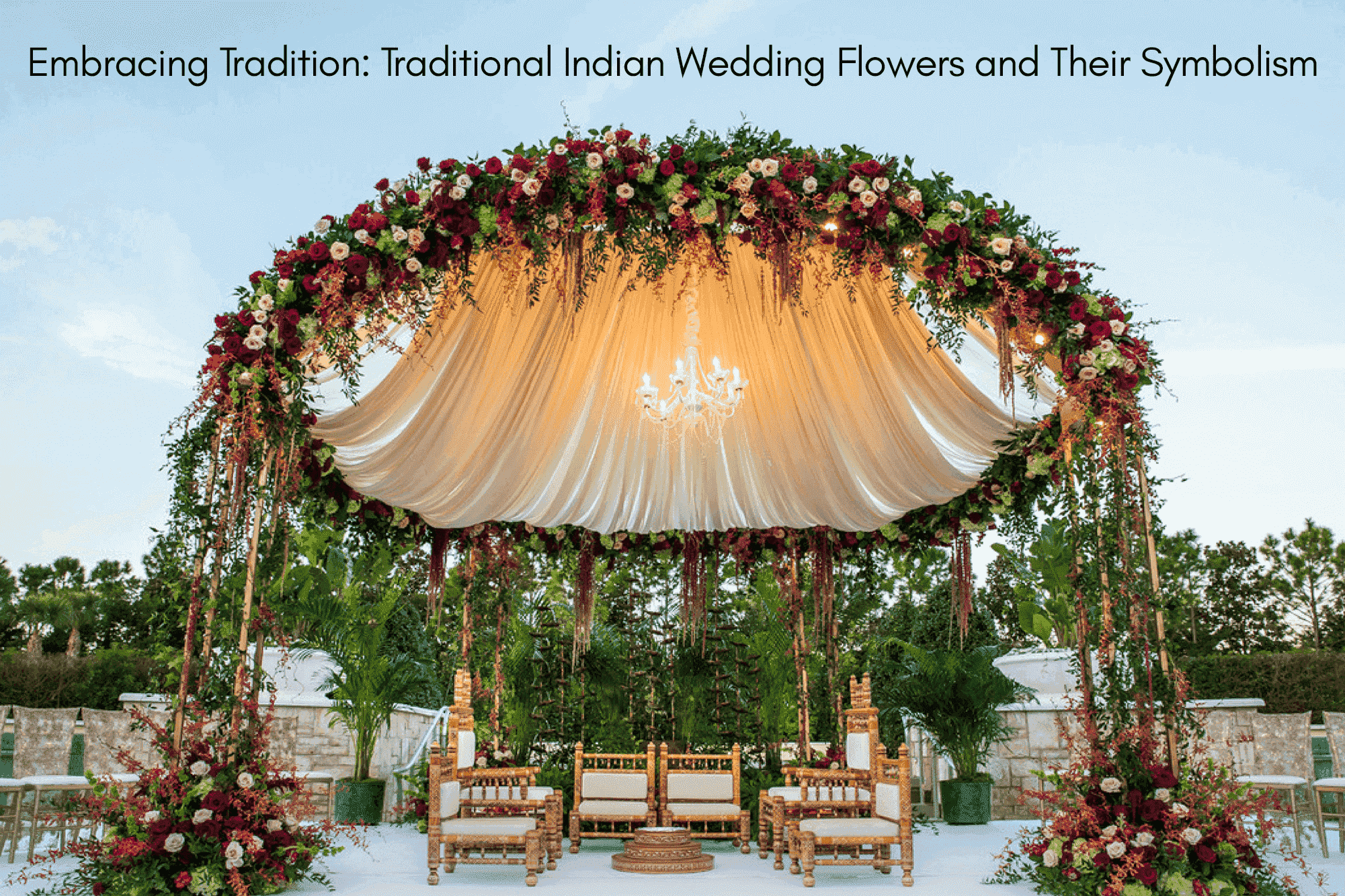 Indian Wedding Flower Arrangements